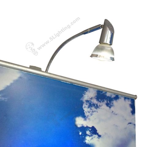 LED banner stand lights JZL016, roll up led display light banner ...