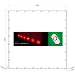 RGB High power led edge lighting, RGB High power led edge lit modules