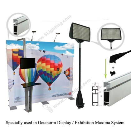 Wholesale LED Octanorm Display lights LXS160-002-A, 12W led Octanorm ...