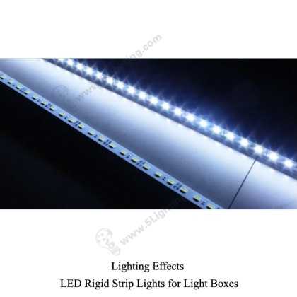 Light box led rigid strip 4mm, 12v rigid led strip light 2835 for ...