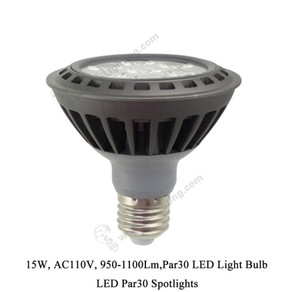 Par30 led light bulbs 15w, LED par30 bulbs 15w.