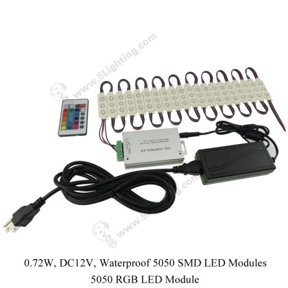 5050 RGB led module, waterproof 5050 smd RGB led modules.