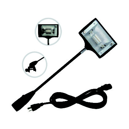 Panel display board lighting with Multi Clip 7 w, Exhibition display ...