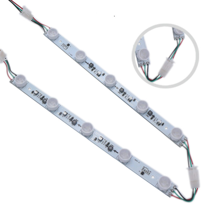 RGB edge lit strip lighting kits, RGB edge lit strip lights, Colorful ...