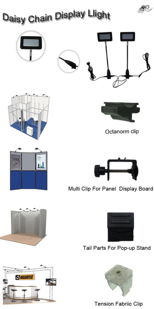 LED Display lights daisy chain for trade show, link able ...