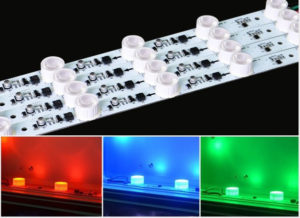 RGB High power led edge lighting, RGB High power led edge lit modules