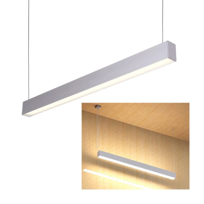 Suspended linear lighting channel, aluminum extrusions, profiles – 5 ...