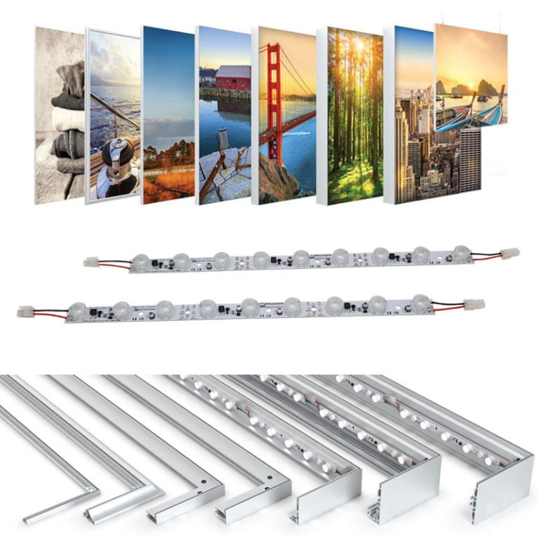 Osram led edge-lit modules for light boxes display, 24 V, PWM dimmable ...